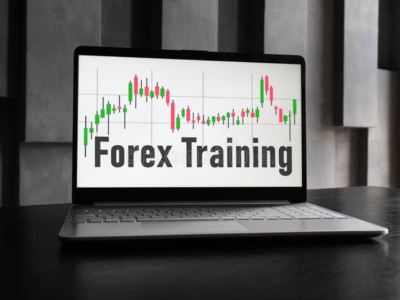 Forex Training is Shown Using the Text Editorial Photo - Image of ...
