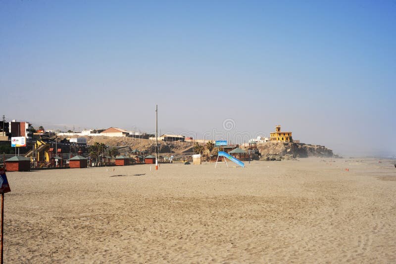 Forga Castle Al Mollendo Beach Arequipa Peru Stock Photo - Image of ...