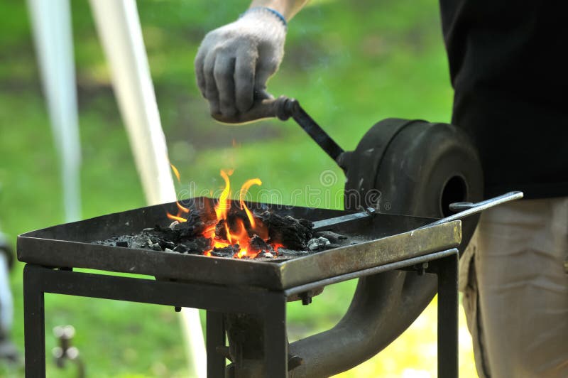 Forge stock photo. Image of hands, smithy, forge, history - 32928850
