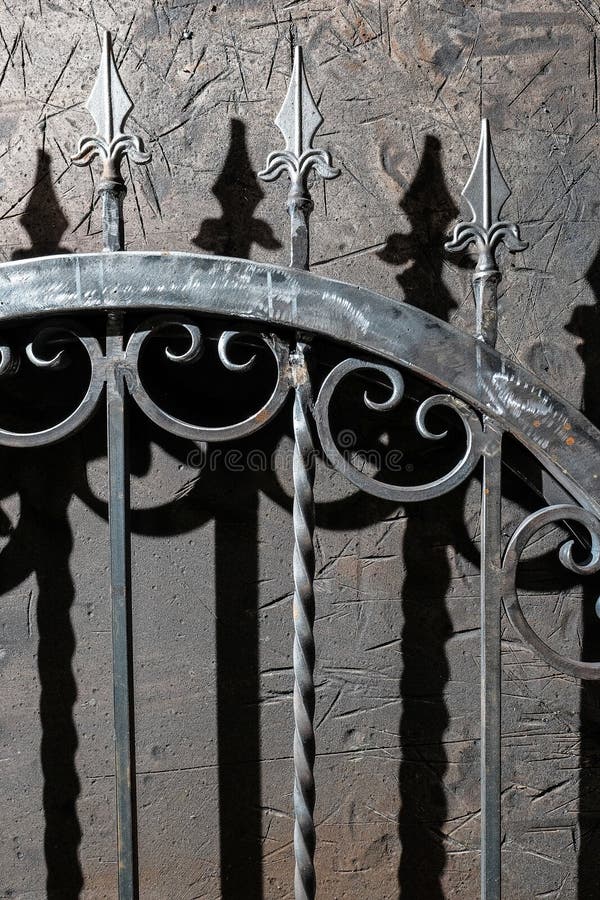 Forge, Production Workshop. Blacksmith Tools and Hot Metal Stock Image ...