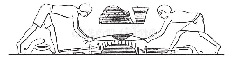 Forge, vintage engraving stock vector. Illustration of drawing - 163096376