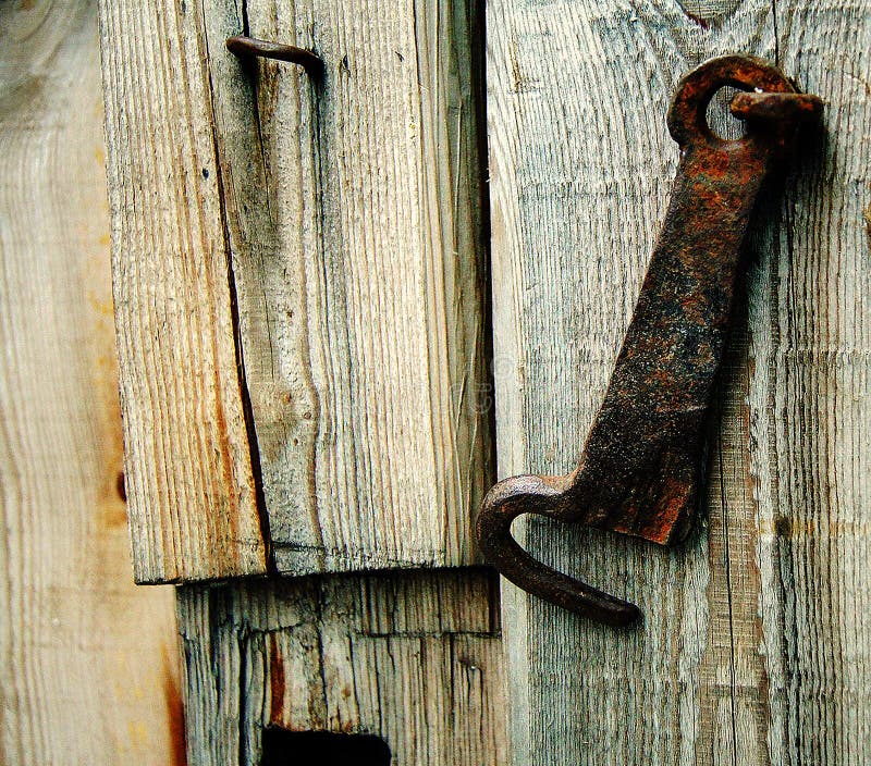 Forged hook stock photo. Image of private, simplicity - 70269338