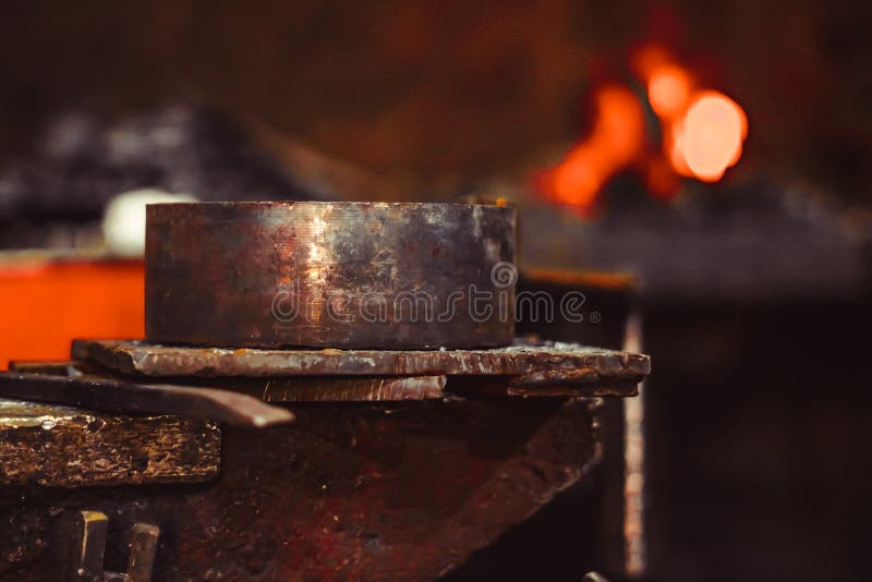 Forging Products for Construction Stock Photo - Image of concrete ...