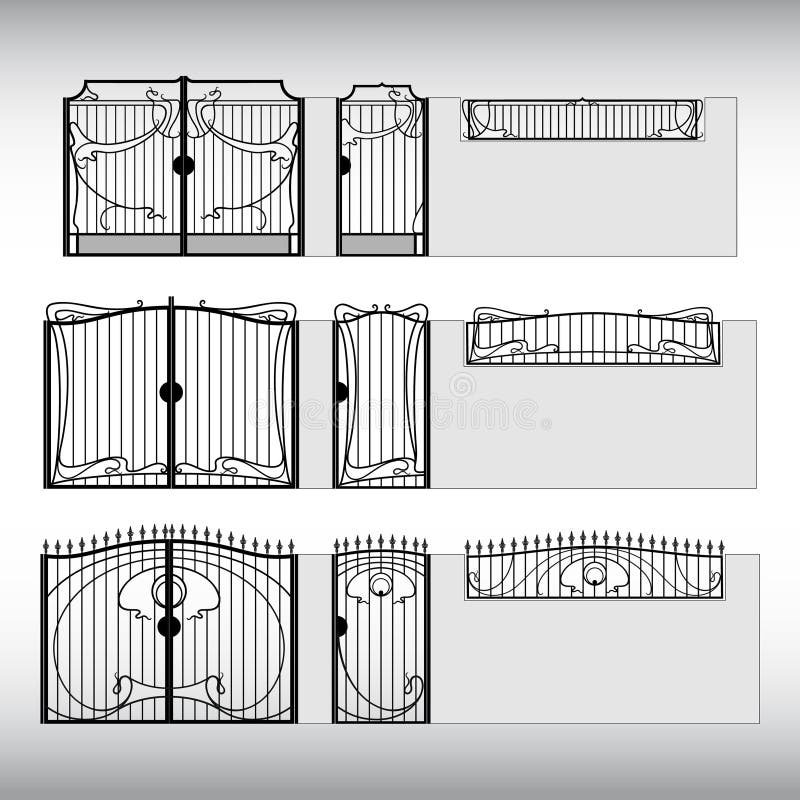 The forged products. stock vector. Illustration of work - 36462284