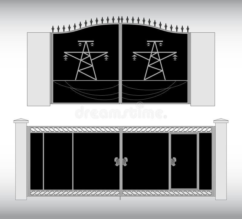 The forged products. stock vector. Illustration of scenery - 36462294