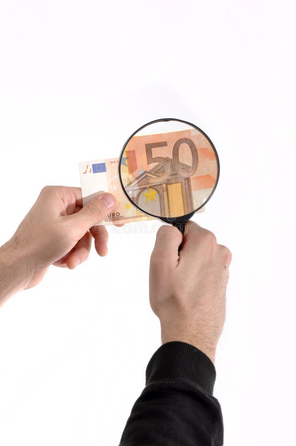 Forgery stock photo. Image of hand, banking, male, inspect - 12583704