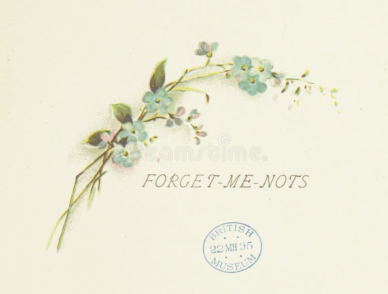 British Library Digitised Image From Page 5 Of "Forget-Me-Nots [In ...