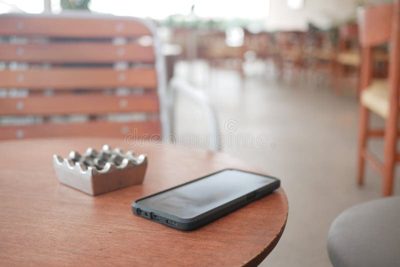 Forget Smartphone on Car Sit, Lost Smart Phone Stock Photo - Image of ...