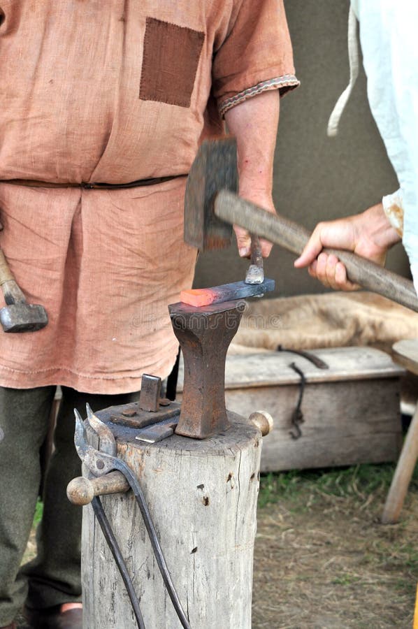 Forging stock photo. Image of mediaeval, ages, medieval - 18176202