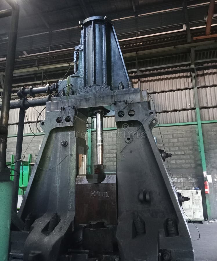 Forging Machine in the Process of Repair Editorial Photo - Image of ...
