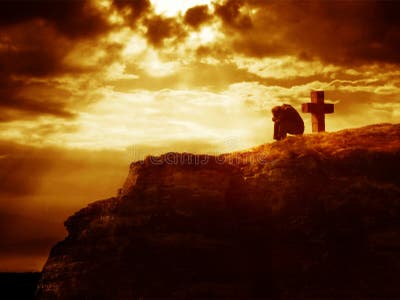 Forgiveness at the cross stock photo. Image of pilgrim - 8846046