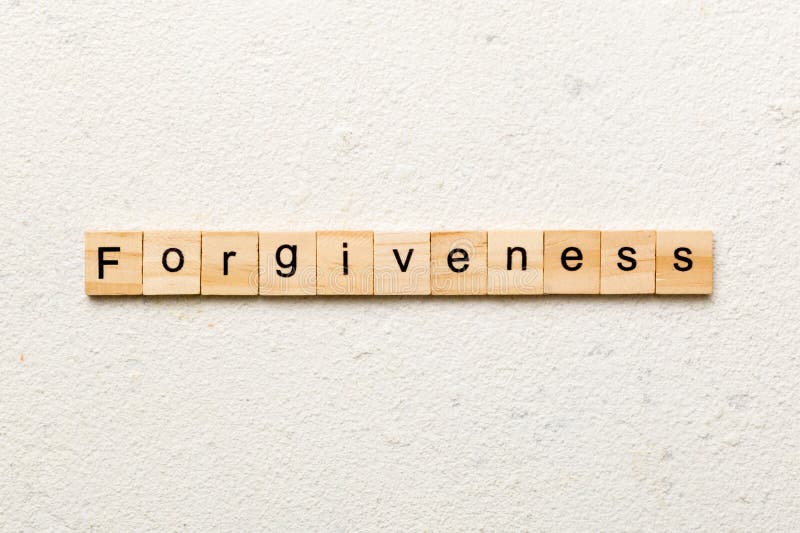 Forgiveness Word Art