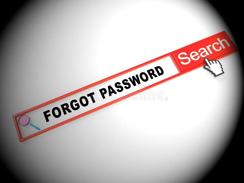 Forgotten Password Stock Illustrations – 118 Forgotten Password Stock ...