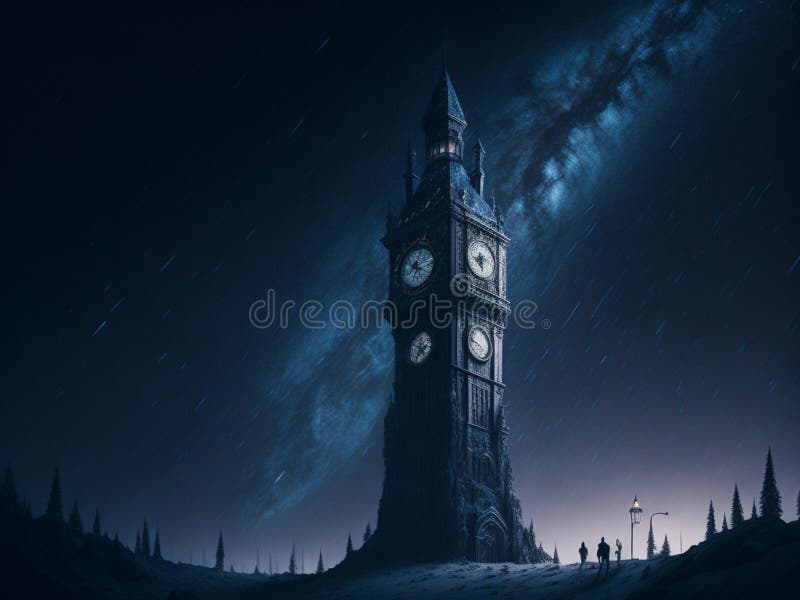 Peter Pan Clock Tower Silhouette