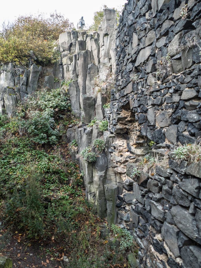 Castle Ruin in the Deep Wood Stock Image - Image of gosty, ruined ...