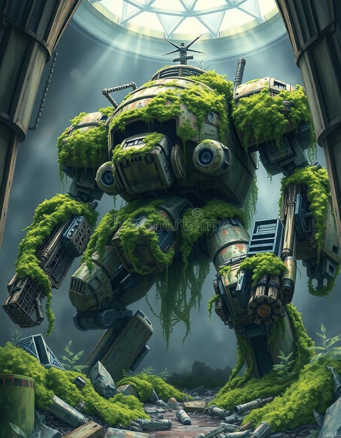 Forgotten Robot Stock Illustrations – 174 Forgotten Robot Stock ...