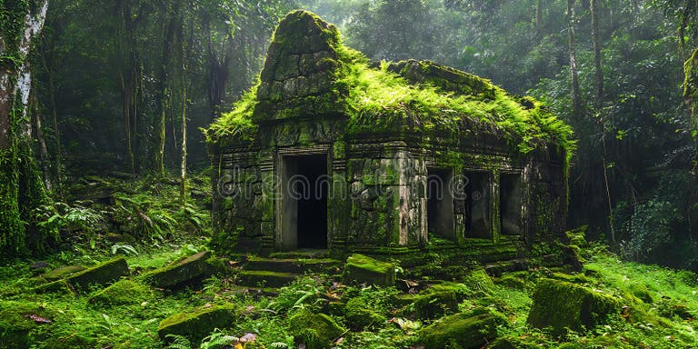 A Forgotten Stone Temple Deep in the Rainforest for Adventure History ...