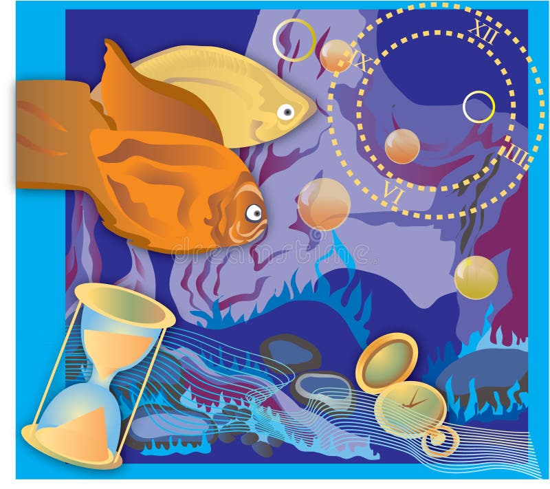 Forgotten time stock illustration. Illustration of symbol - 2075638