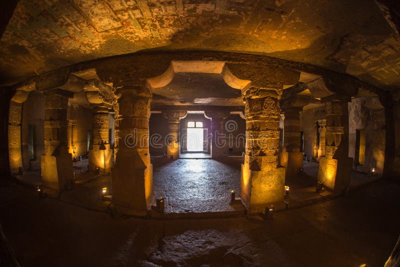 Forgotten Underground Temple Stock Photo - Image of complex, landmark ...
