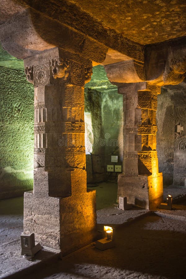 Forgotten Underground Temple Stock Photo - Image of complex, landmark ...
