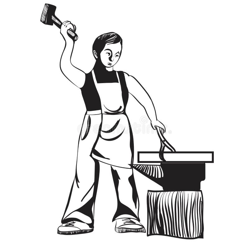 Forjador Ilustraciones Stock, Vectores, Y Clipart – (2,207 ...
