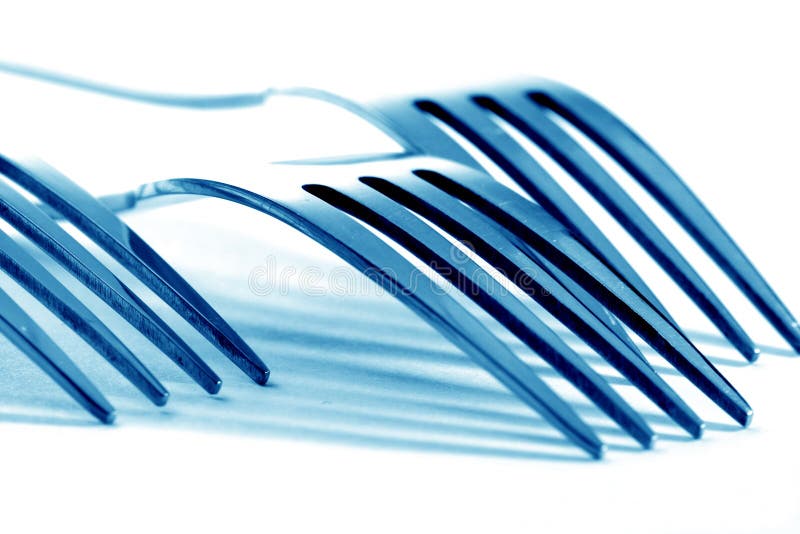 Fork and Spoon stock image. Image of diner, restaurant, spoon - 43335