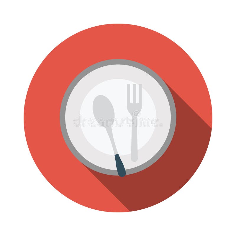 Fork flat vector icon stock vector. Illustration of design - 157484941