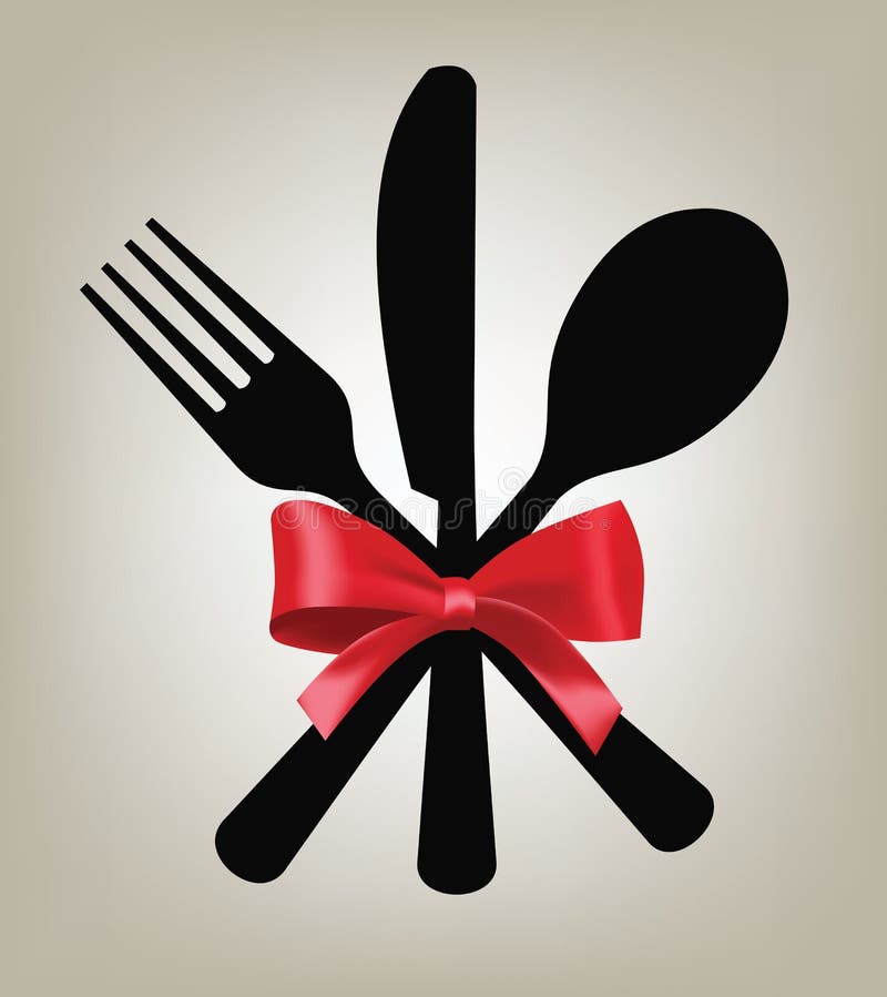 Chef Hat with Spoon and Fork Stock Vector - Illustration of cooking ...