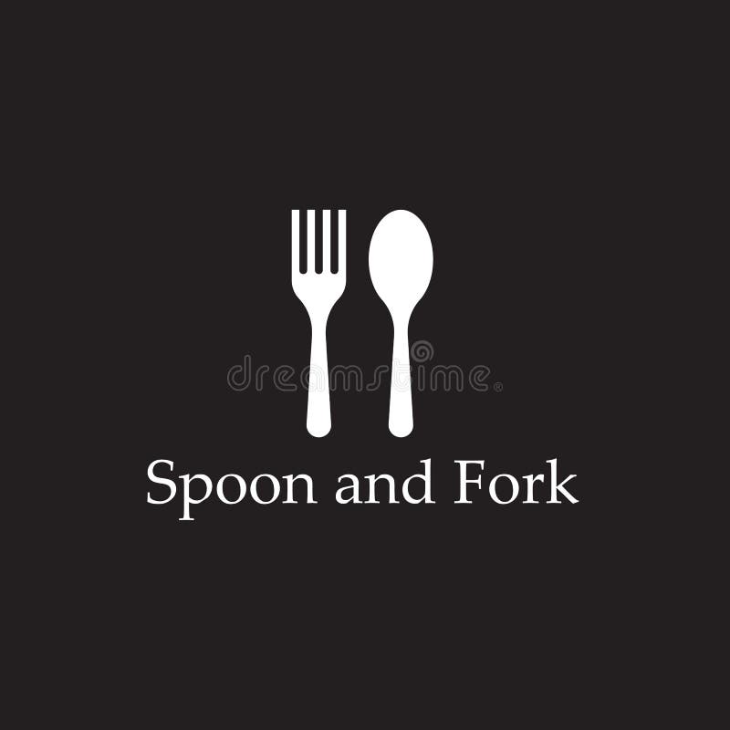 Fork logo vector icon stock illustration. Illustration of silverware ...