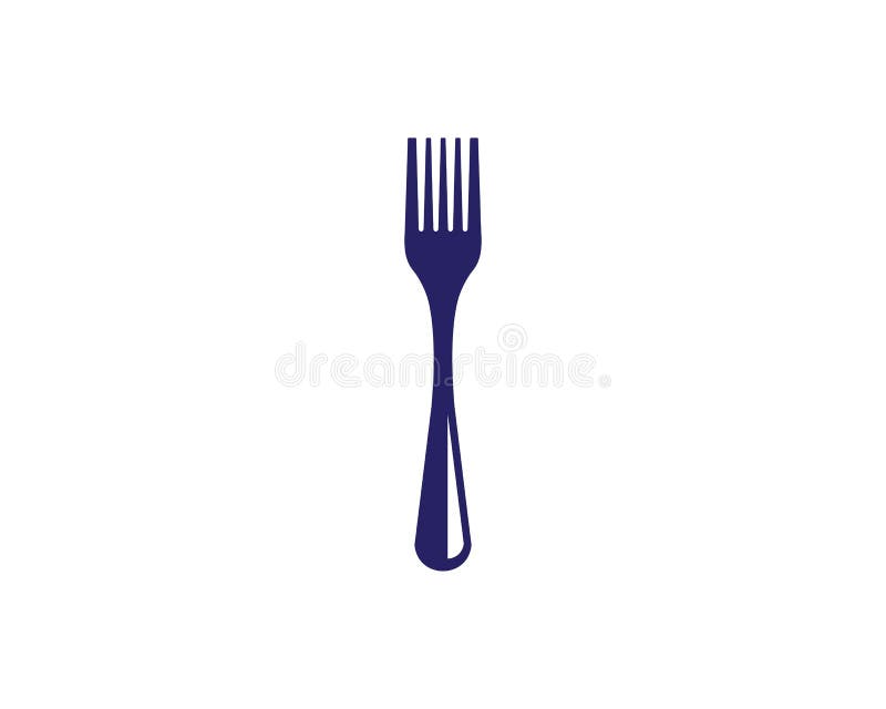 Fork Logo Vector Illustration Stock Vector - Illustration of logo, fork ...