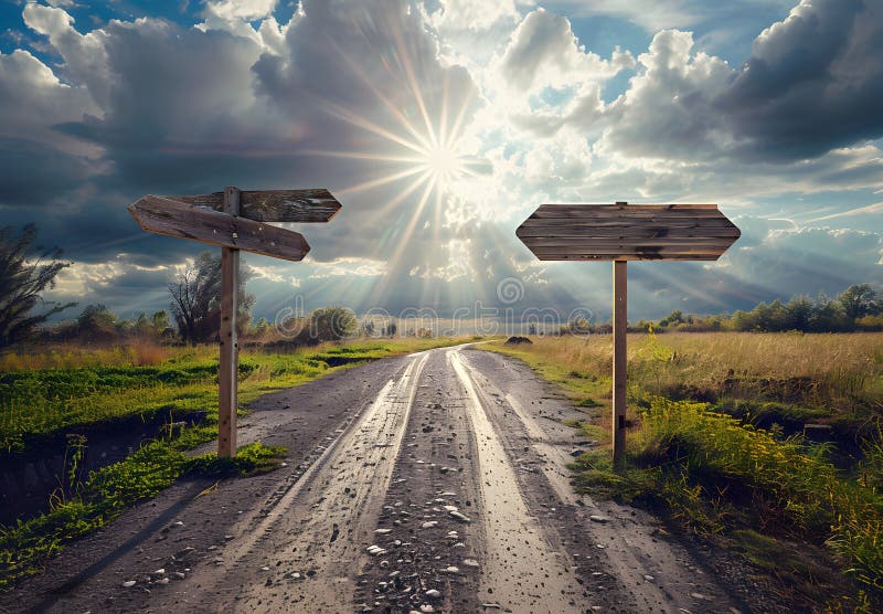 Road Signposts Stock Illustrations – 679 Road Signposts Stock ...