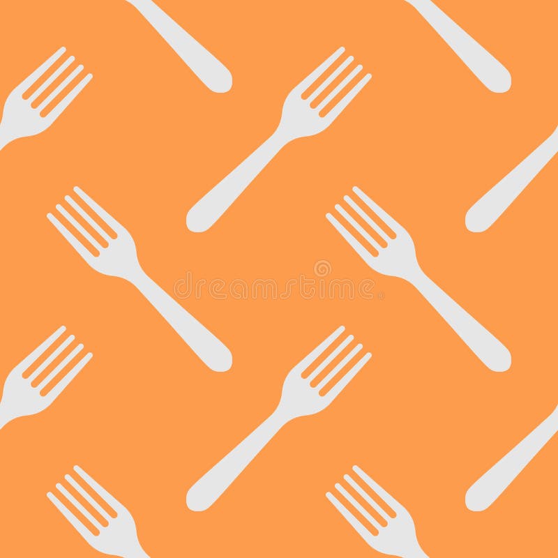 Fork Seamless Pattern Vector Illustration. Cutlery Patterns for ...