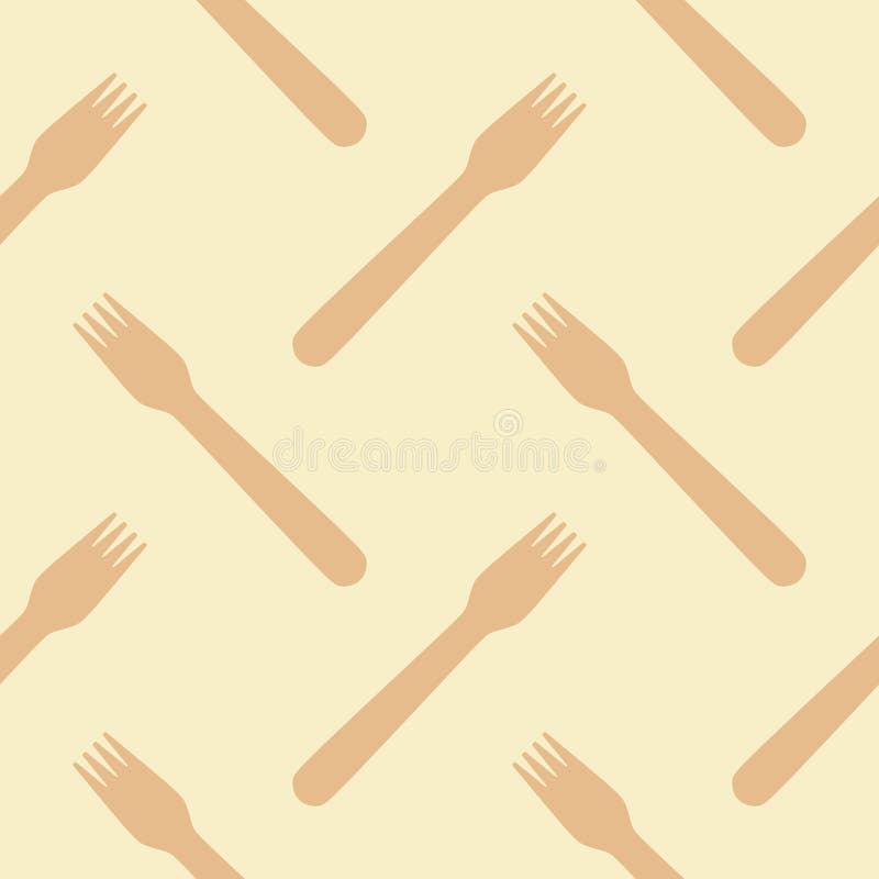 Fork Seamless Pattern Vector Illustration. Cutlery Patterns for ...