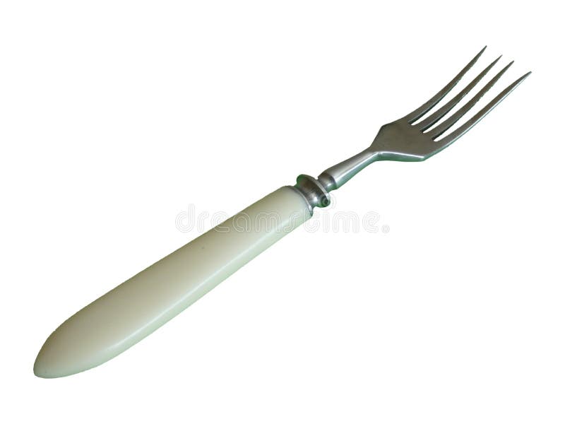 Fork Side Isolated stock photo. Image of shiny, service - 98107396