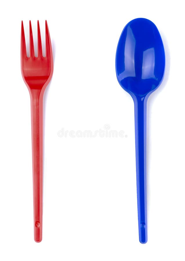 Fork and spoon stock image. Image of eating, blue, setting - 19426025