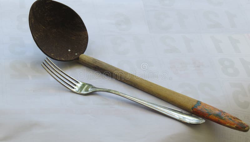 Fork and Spoon - Eastern Vs Western Stock Photo - Image of traditions ...