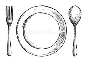 Plate Drawing Stock Illustrations – 72,461 Plate Drawing Stock ...