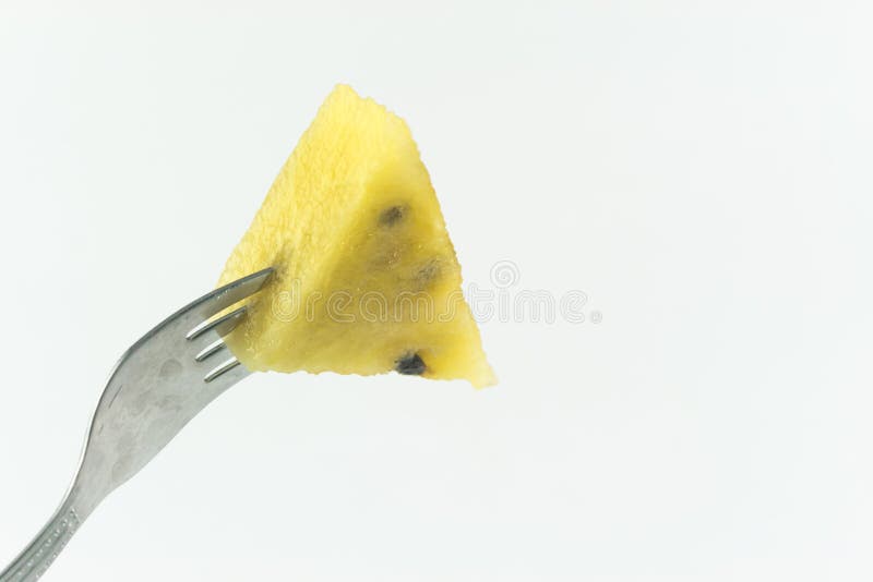 Fork stab bread stock photo. Image of snack, healthy - 79102470
