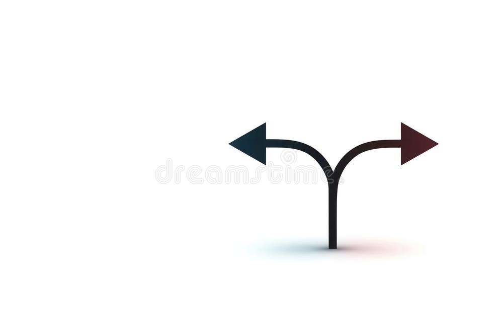 Fork Symbol on a White Background. Space for Text. Stock Illustration ...