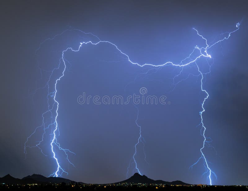 Forked lightning strike stock photo. Image of cloud, england - 56227000