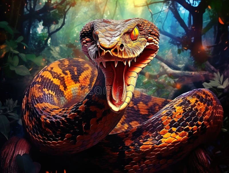 Forked tongue stock illustration. Illustration of nature - 293691155