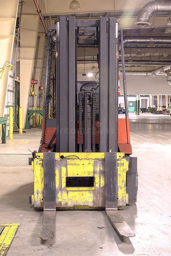 Forklift stock image. Image of inventory, logistics - 230613463