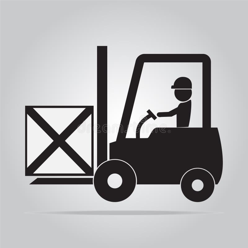 Hand Pallet Jack Lift Icon, Hand Pallet Truck Icon Stock Vector ...