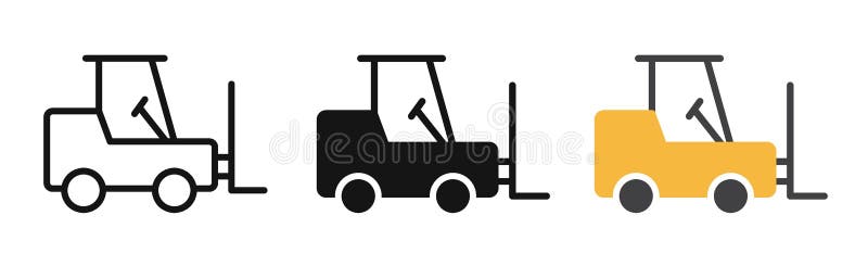 Forklift Pictogram Stock Illustrations – 4,136 Forklift Pictogram Stock ...