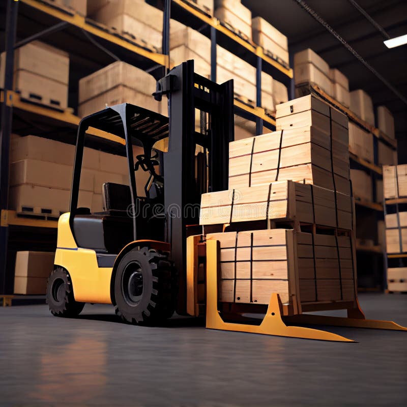 Unloading Pallets Stock Illustrations – 176 Unloading Pallets Stock ...