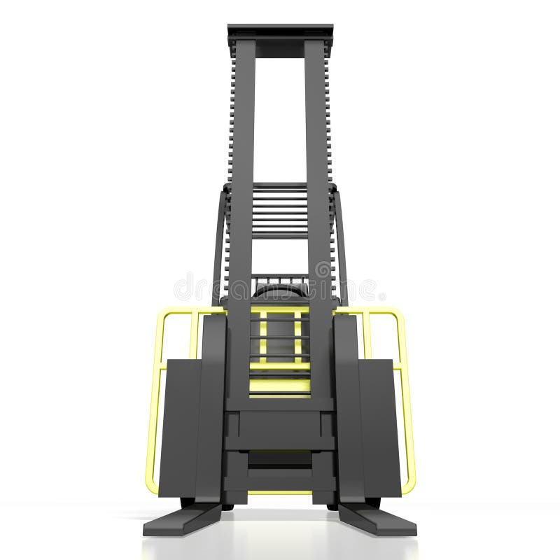 Forklift Front View Stock Illustrations – 241 Forklift Front View Stock ...