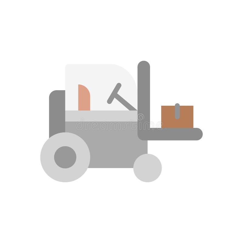 Forklift, Manufacturing Icon. Simple Color Vector Elements of ...