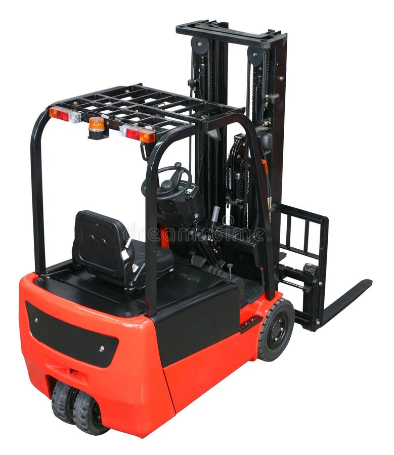 Industrial forklift stock image. Image of safety, delivery - 8228003