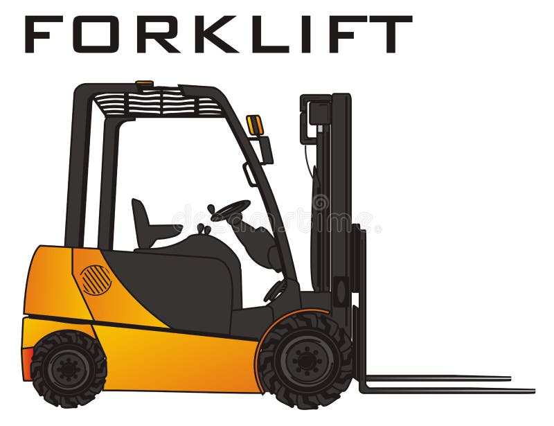 Letters Forklift Stock Illustrations – 39 Letters Forklift Stock ...