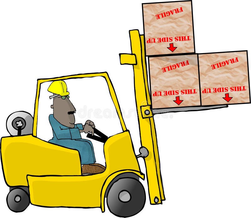 Cartoon Forklift Stock Illustrations – 4,989 Cartoon Forklift Stock ...